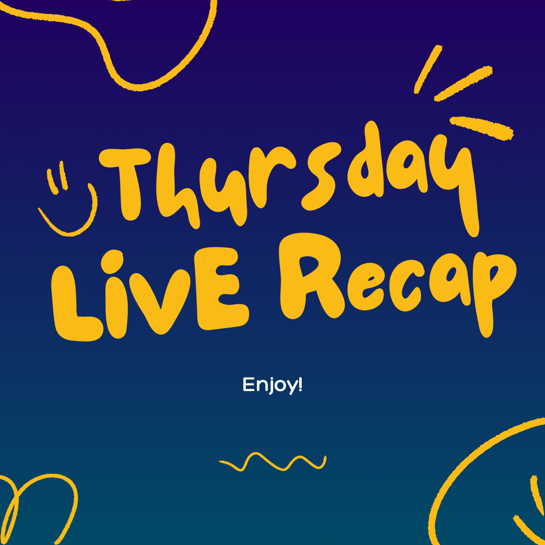 Thursday LIVE recap – LisaAbercrombie