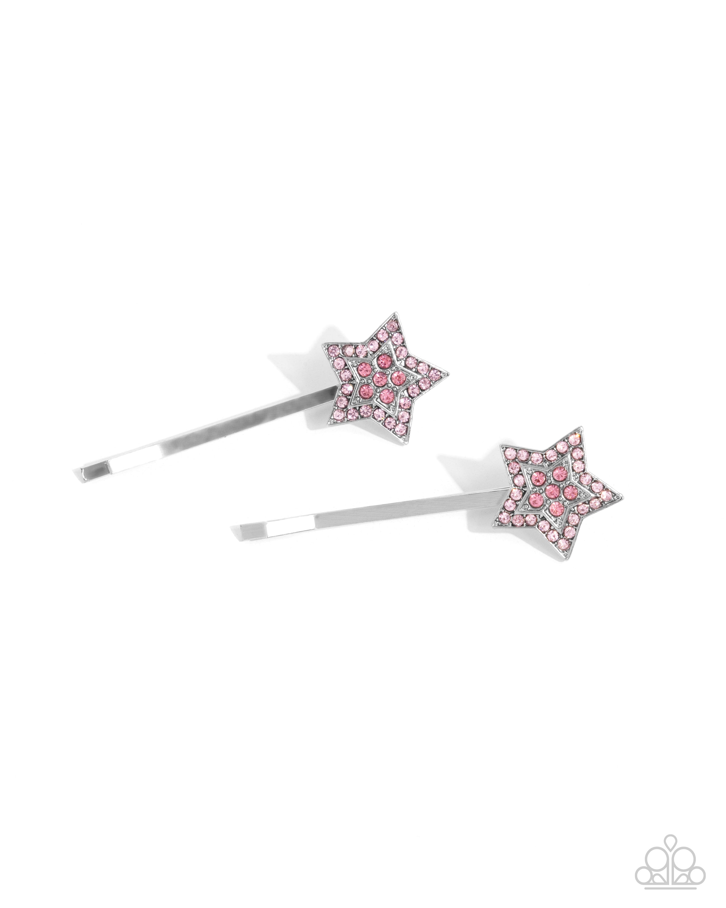 *Ordered 2/17* Paparazzi ♥ Just Getting STAR-ted - Pink ♥ Hair Clip ...