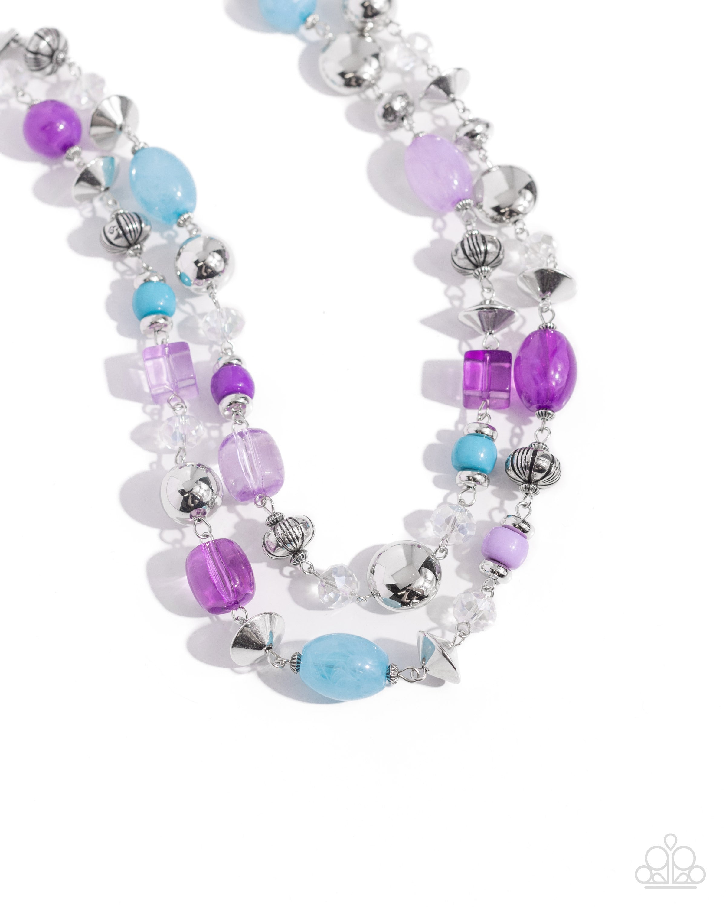 Paparazzi ♥ Playful Past - Purple ♥ Necklace – LisaAbercrombie