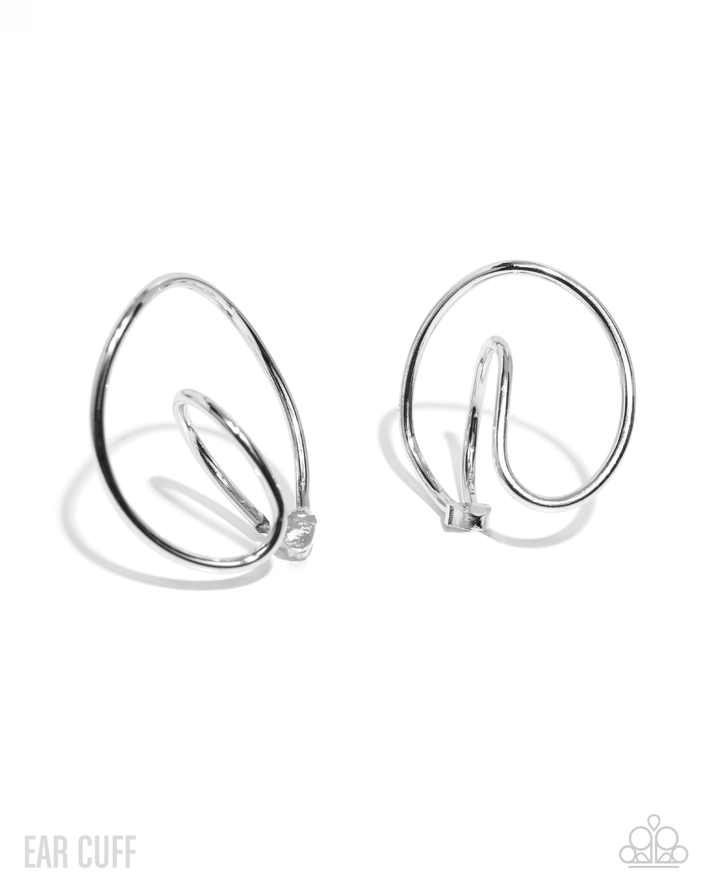 *Ordered 7/1* Paparazzi ♥ Wraparound Whimsy - Silver ♥ Post Earrings ...