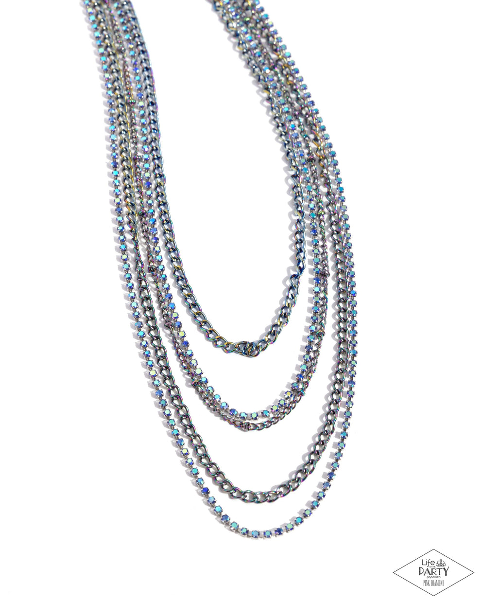 Paparazzi ♥ Dangerously Demure - Multi ♥ Necklace – LisaAbercrombie