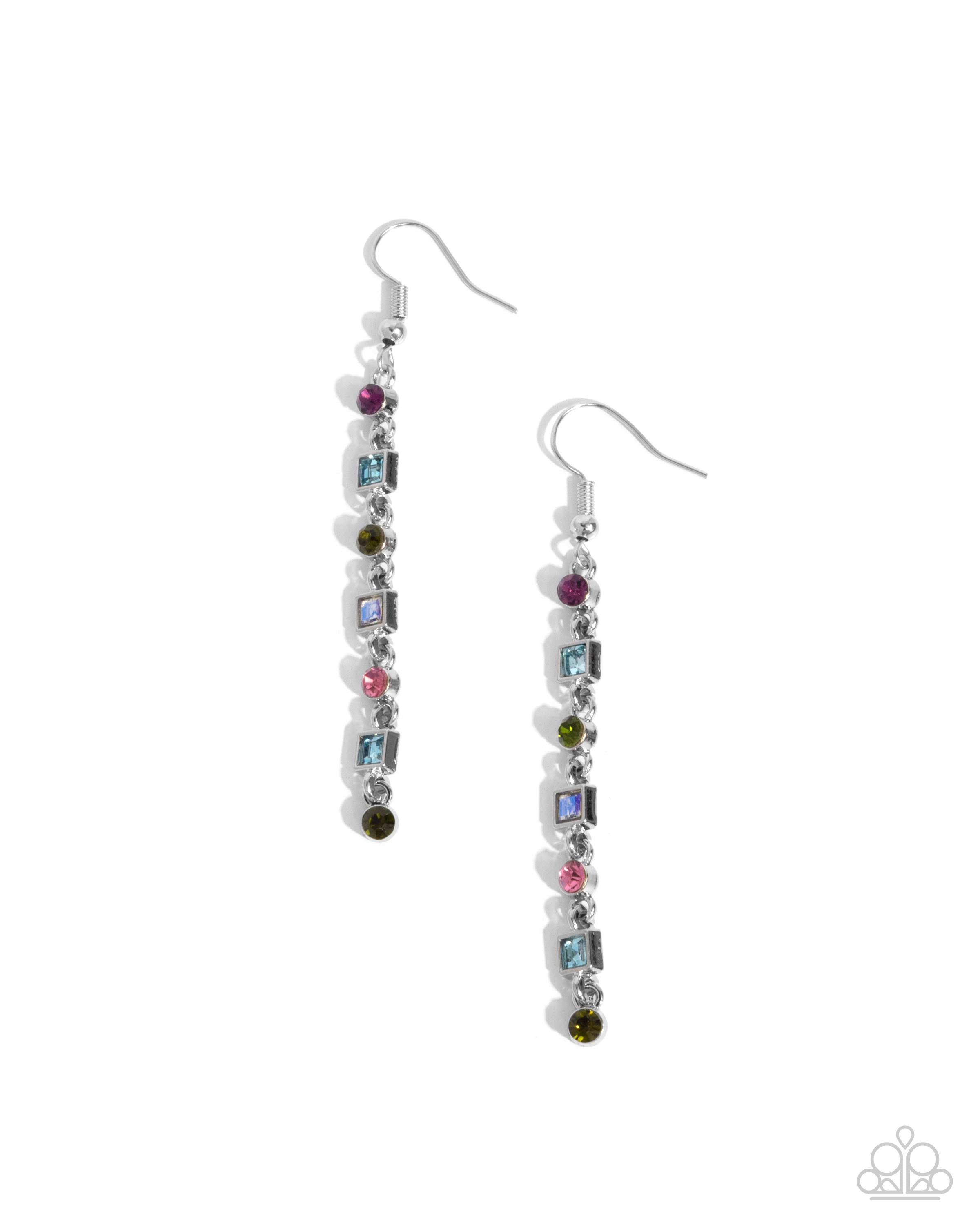 Paparazzi ♥ Square Slope - Earrings ♥ Earrings – LisaAbercrombie