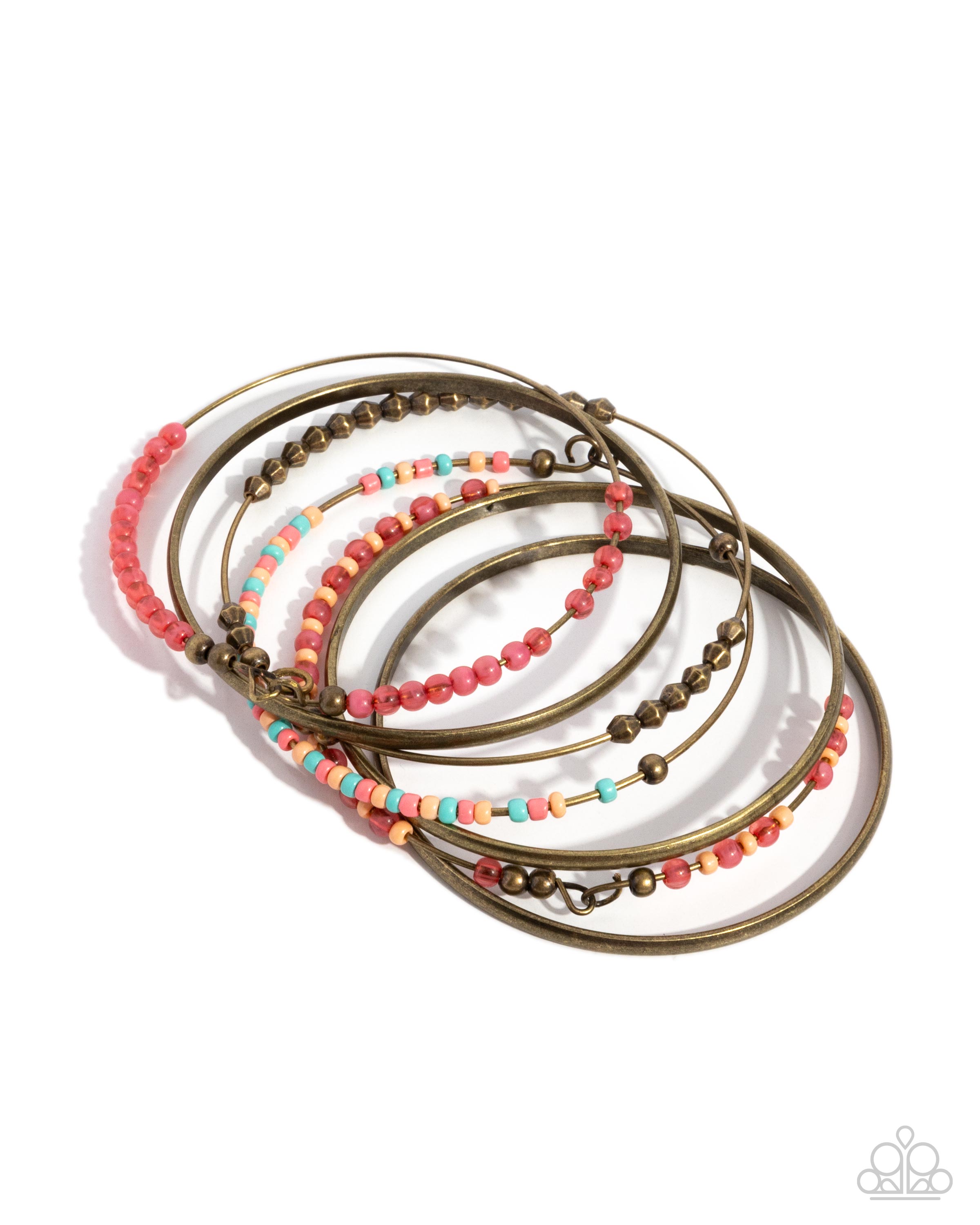 Paparazzi ♥ Seed Bead Shimmer - Brass ♥ Bracelet – LisaAbercrombie