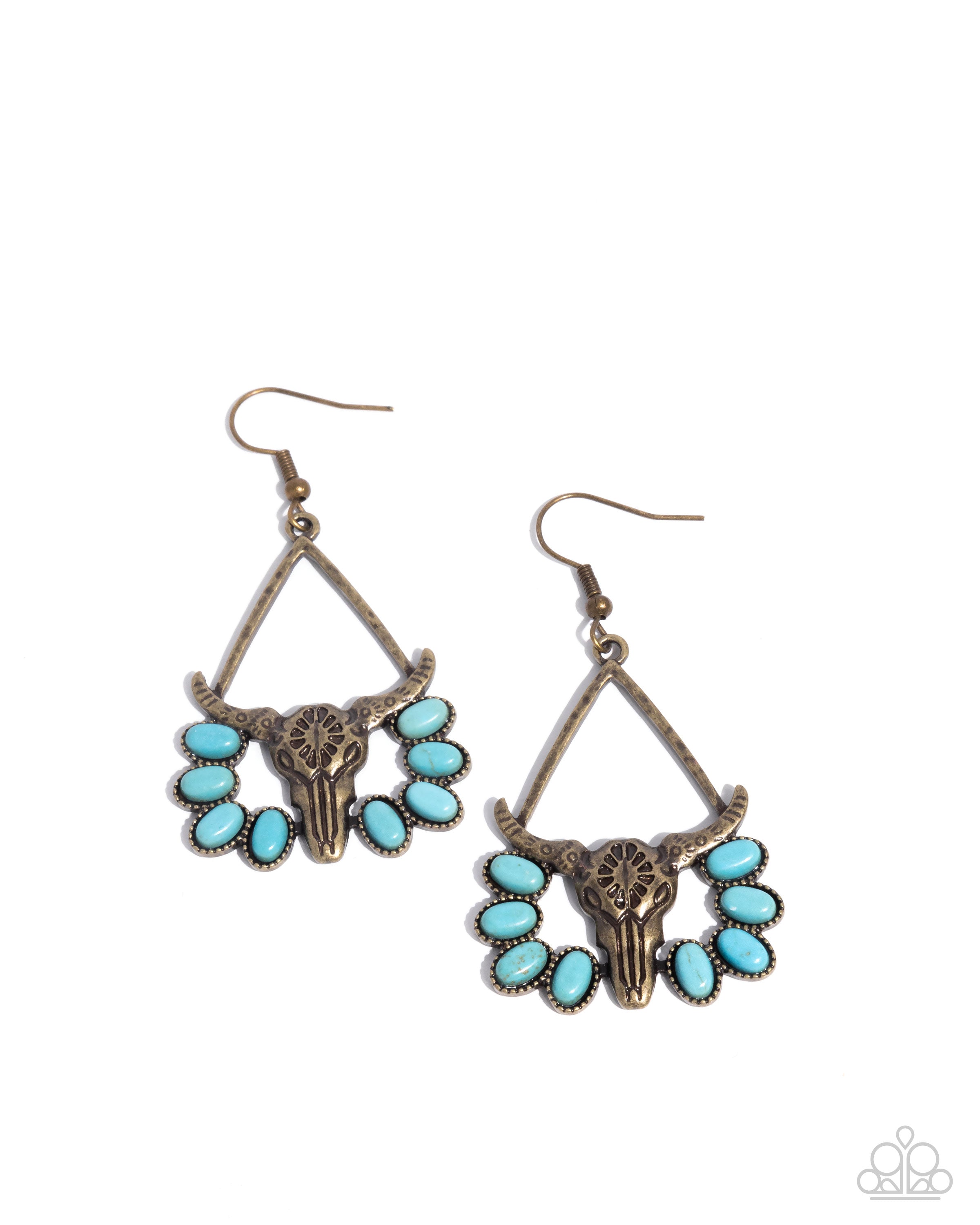 *Ordered 4/30* Paparazzi ♥ Western Whirlwind - Brass ♥ Earrings ...