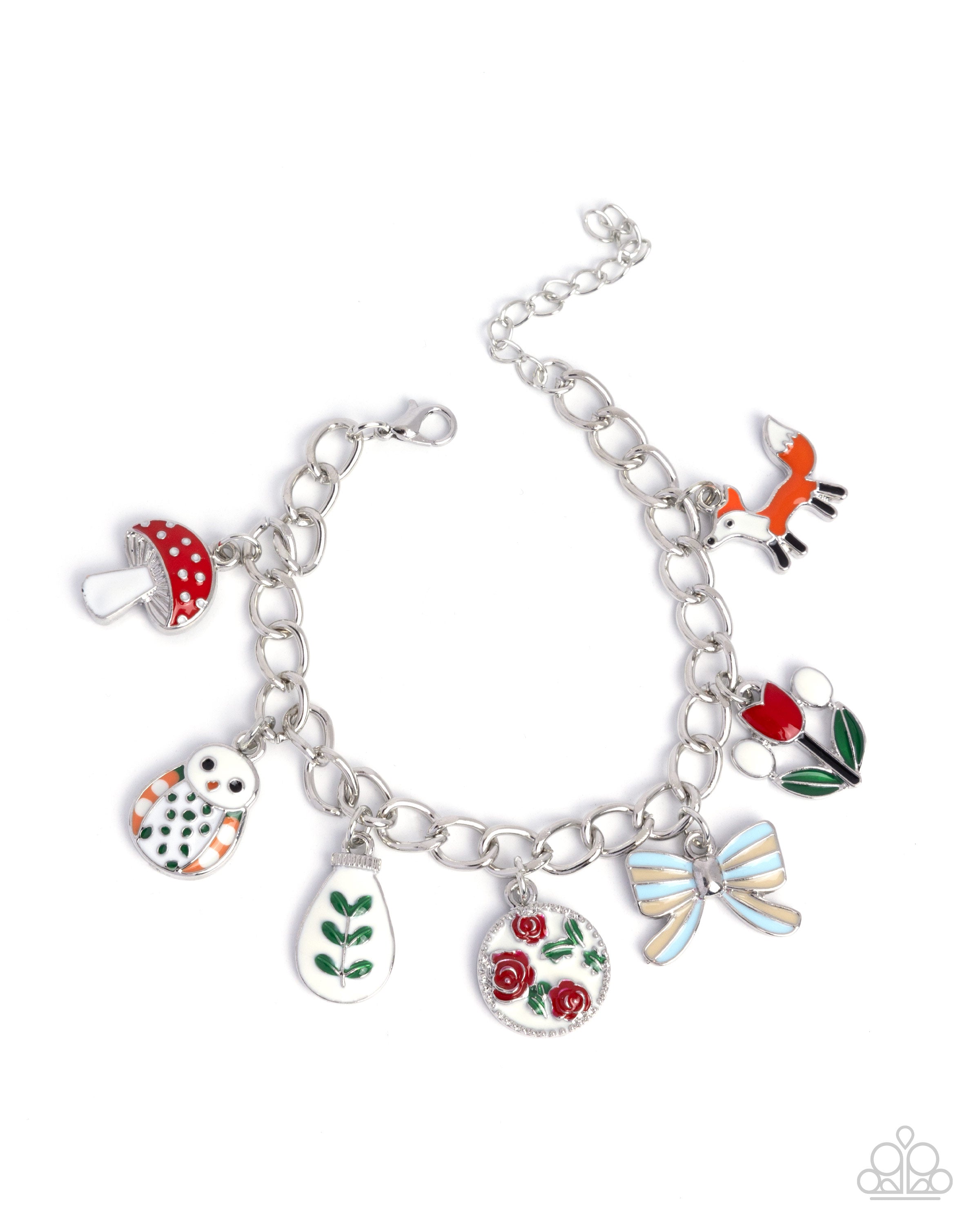*Ordered 6/30* Paparazzi ♥ Complex Charms - Red ♥ Bracelet ...