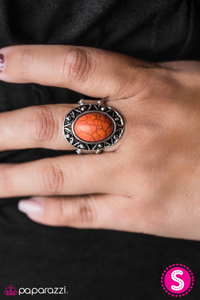 Paparazzi ♥ Sun Valley - Orange ♥ Ring – LisaAbercrombie