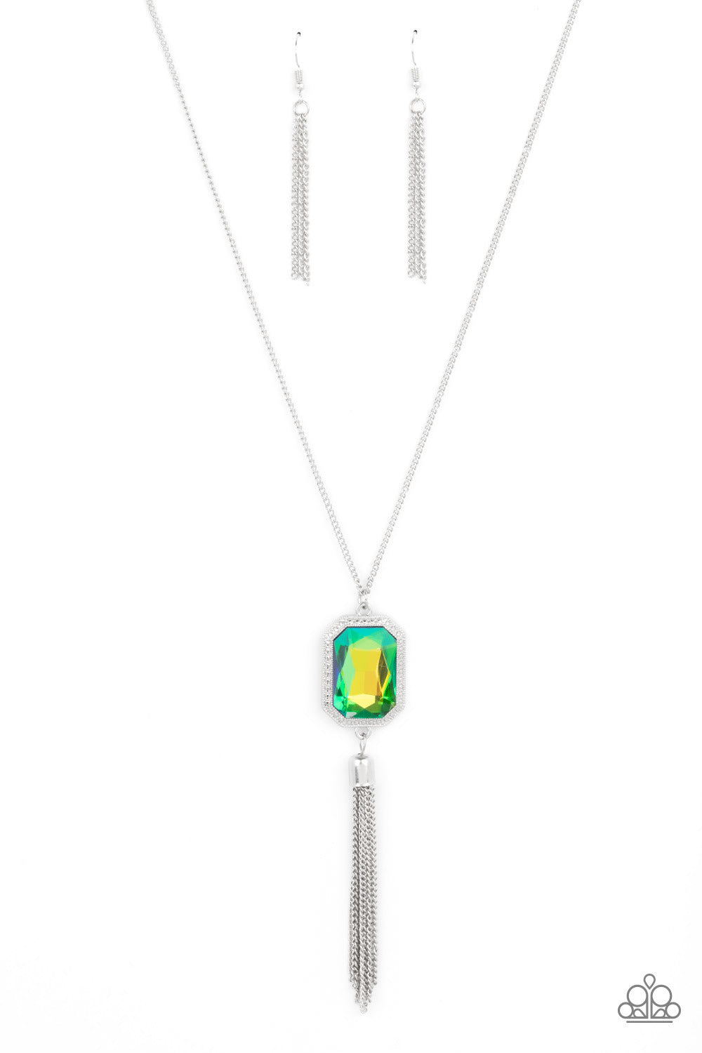 Paparazzi ♥ Blissed Out Opulence - Green ♥ Necklace – LisaAbercrombie
