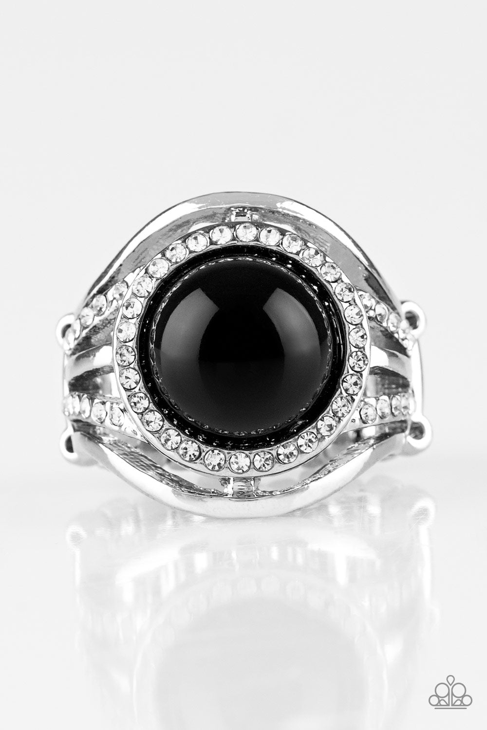 Paparazzi ♥ Pampered In Pearls - Black ♥ Ring – LisaAbercrombie