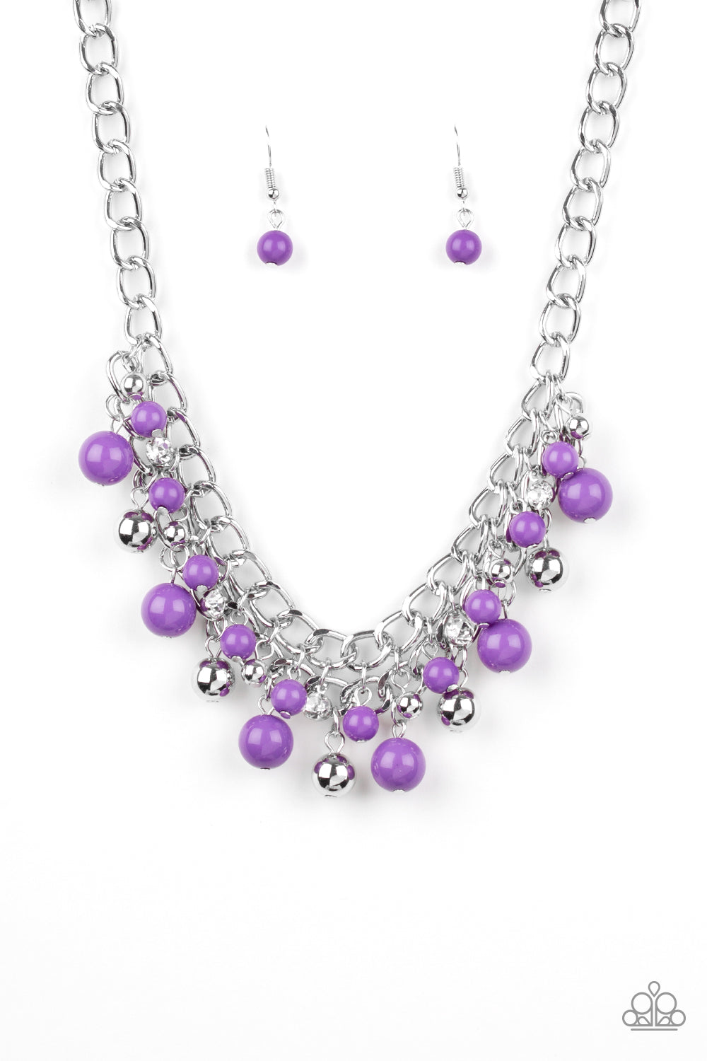 Paparazzi ♥ The Bride To BEAD - Purple ♥ Necklace – LisaAbercrombie