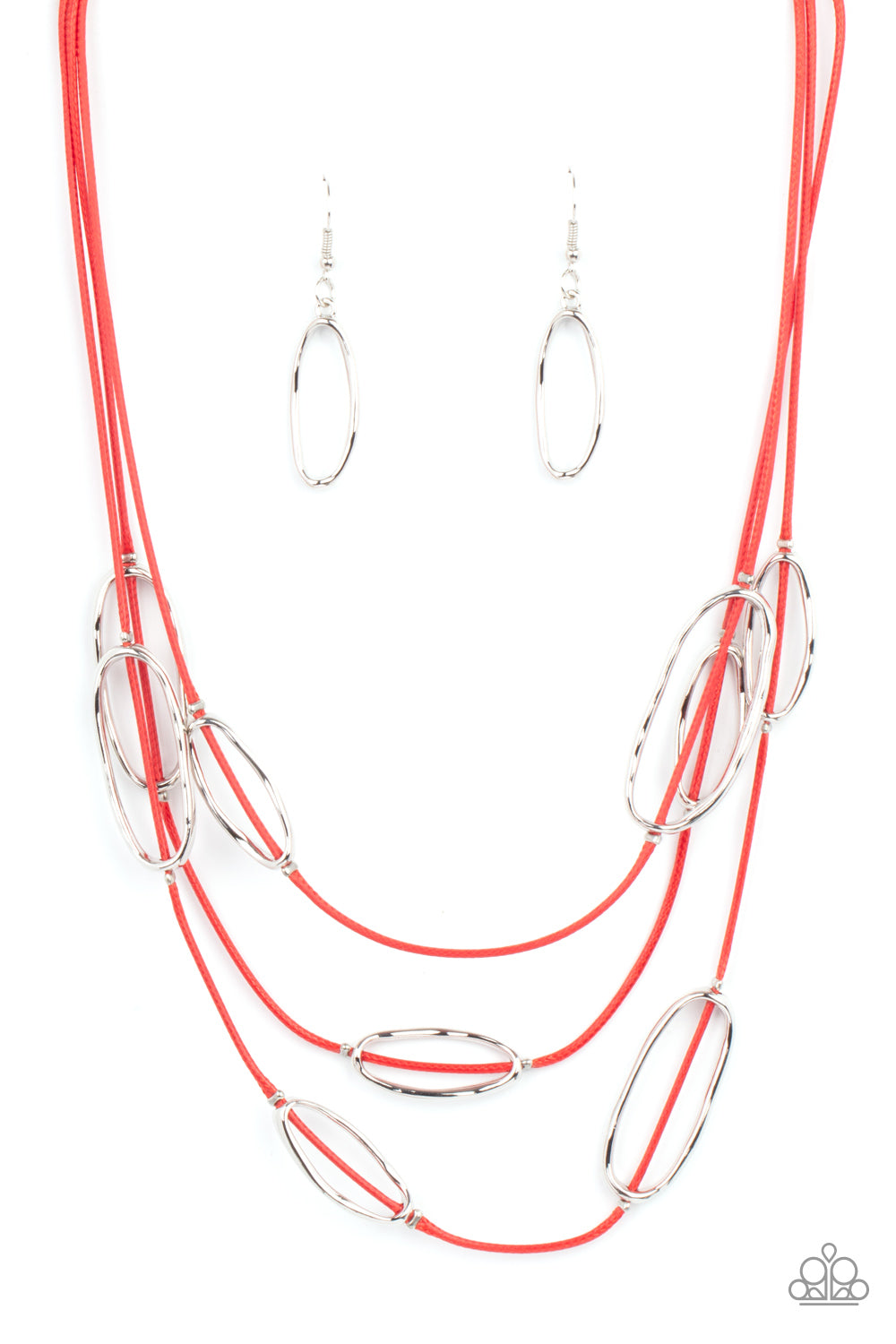 Paparazzi ♥ Check Your CORD-inates - Red ♥ Necklace – LisaAbercrombie