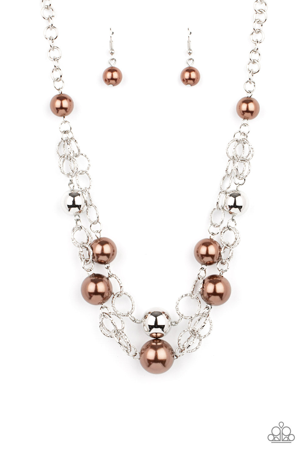 Paparazzi ♥ New Age Knockout - Brown ♥ Necklace – LisaAbercrombie