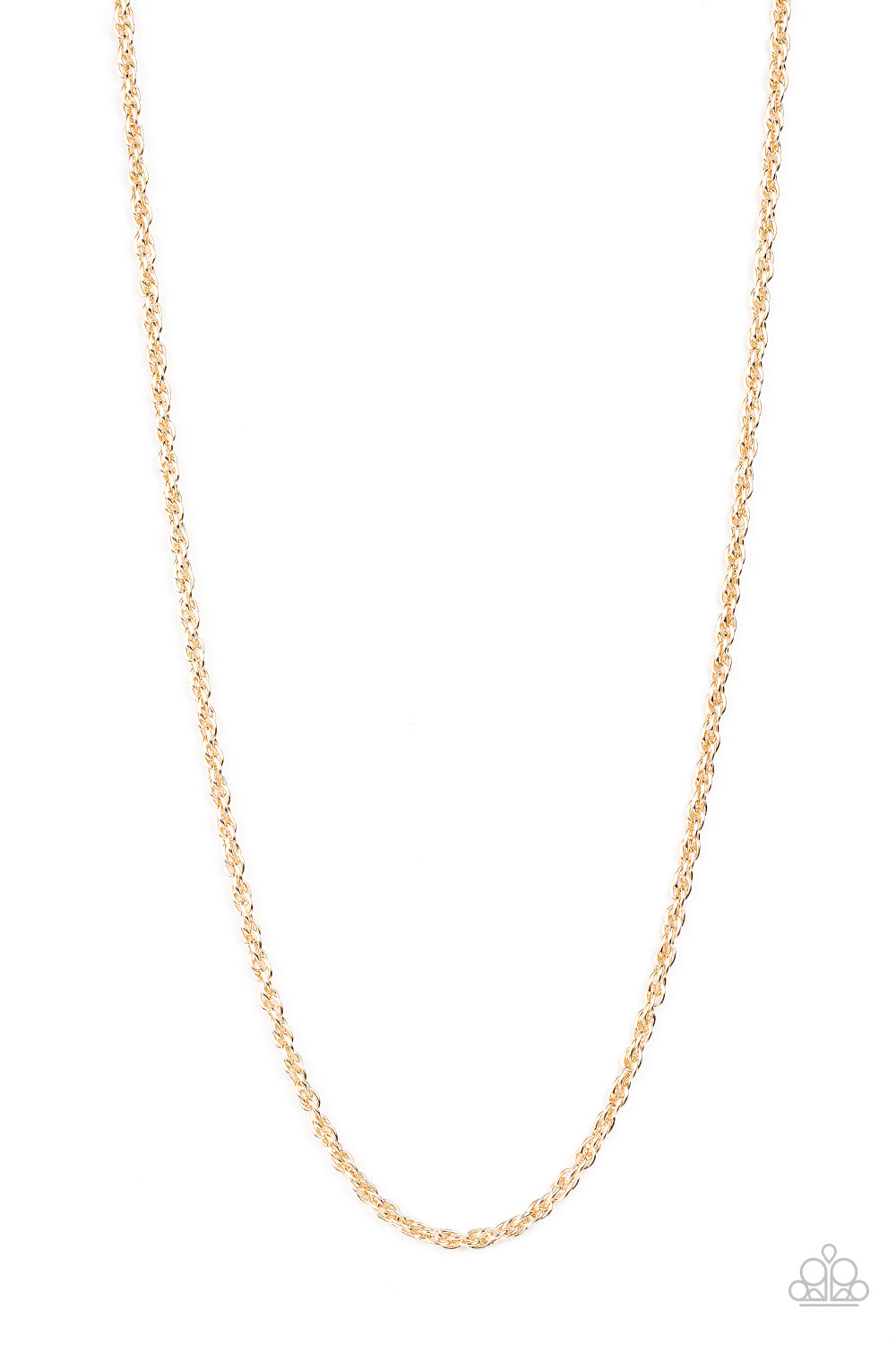 Paparazzi ♥ Industrial Interval - Gold ♥ Mens Necklace – LisaAbercrombie