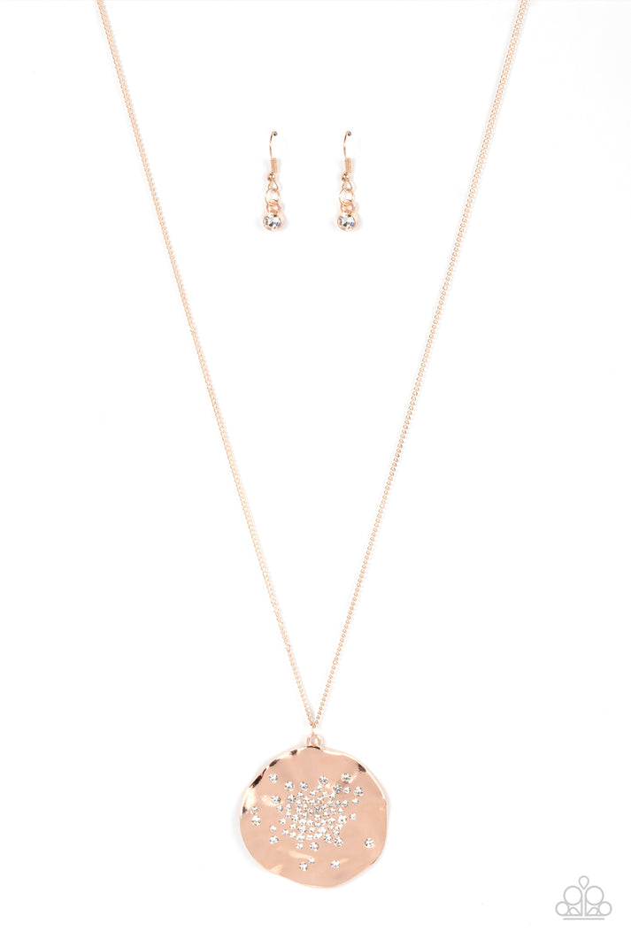 Paparazzi ♥ Boom and COMBUST - Rose Gold ♥ Necklace – LisaAbercrombie
