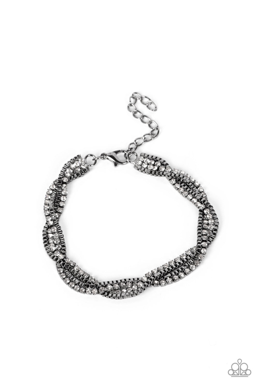 Paparazzi ♥ Box Office Bling - Black ♥ Bracelet – LisaAbercrombie