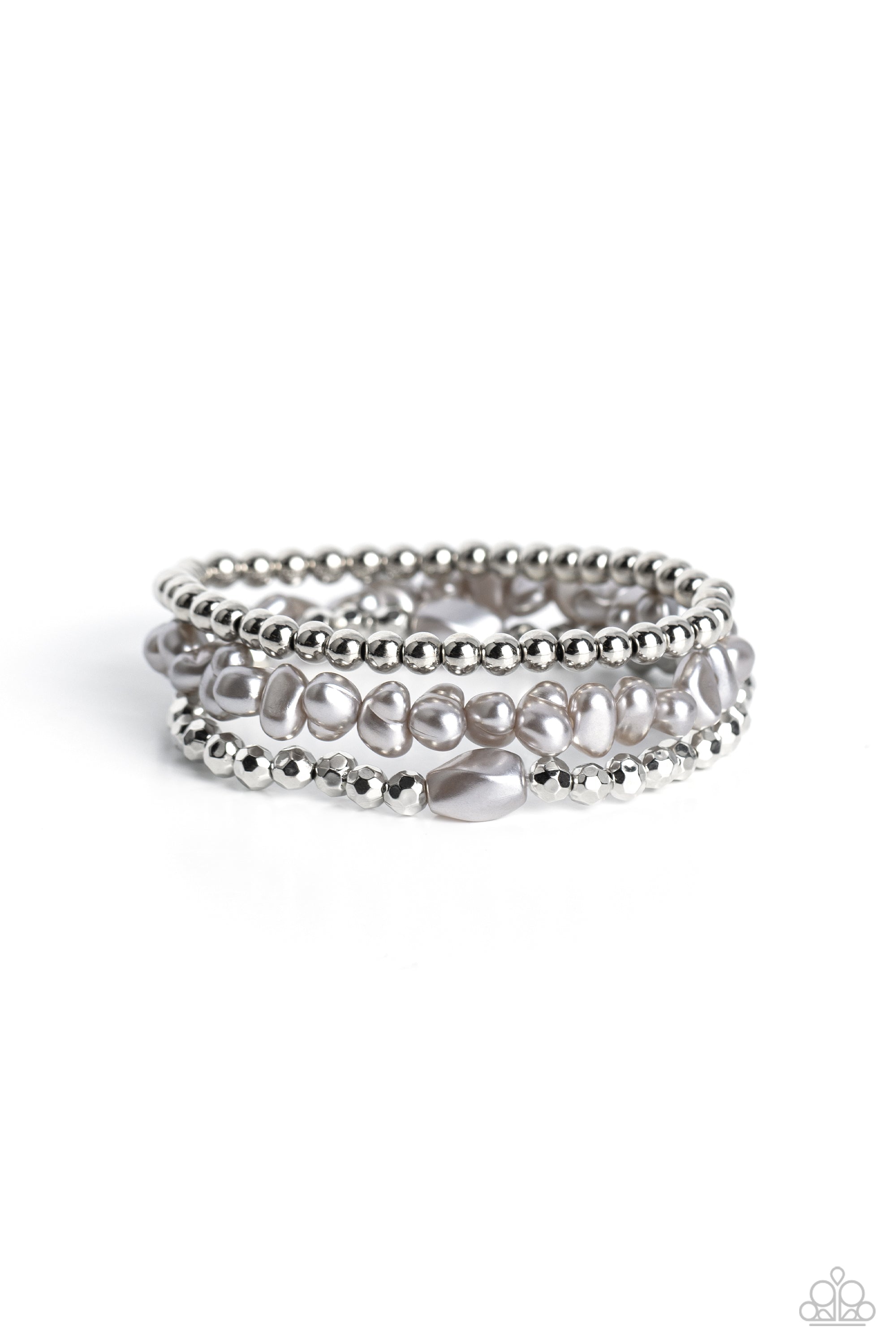 Paparazzi ♥ Effulgent Exchange - Silver ♥ Bracelet – LisaAbercrombie