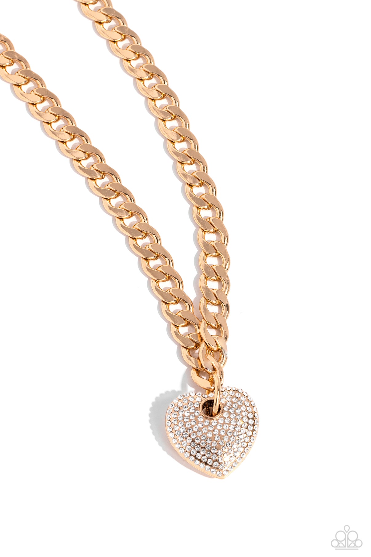 Paparazzi ♥ Ardent Affection - Gold ♥ Necklace – LisaAbercrombie