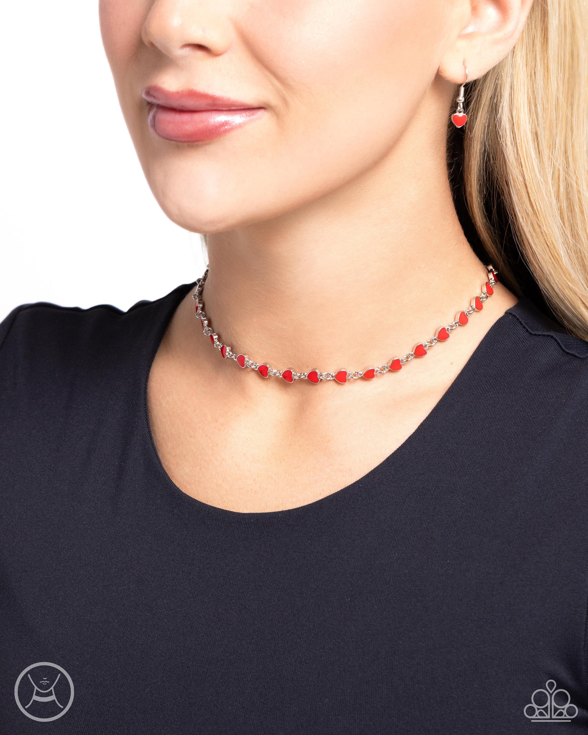 Paparazzi ♥ Dancing Dalliance - Red ♥ Necklace – LisaAbercrombie